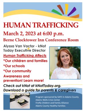 Adams County - Human Trafficking Workshop - Prevent Child Abuse Indiana