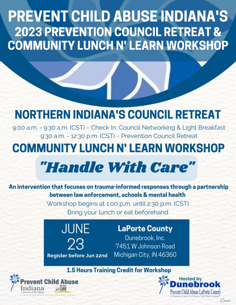 PCAIN 2023 Northern Indiana Prevention Council Retreat/Community ...