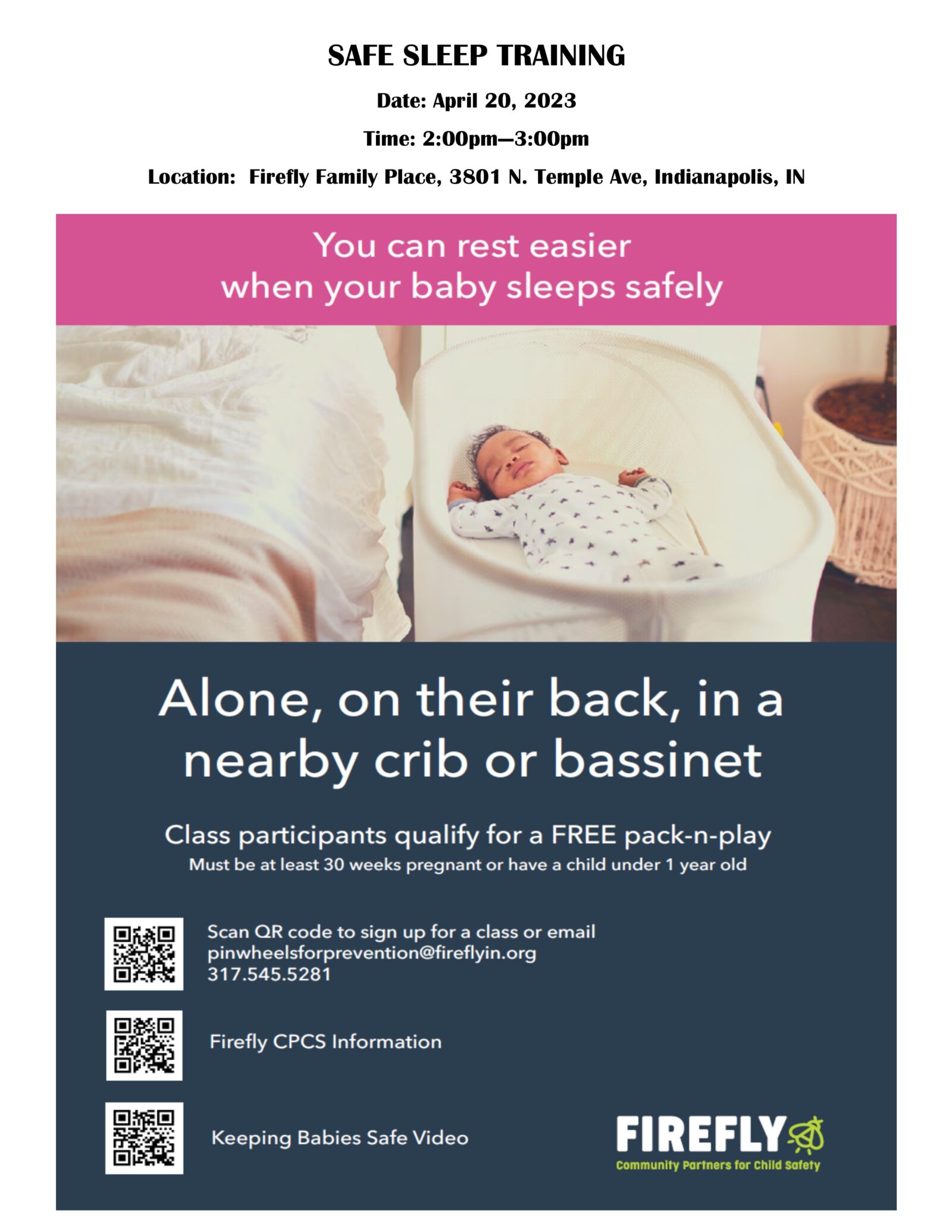 Marion County - Safe Sleep Presentation - Prevent Child Abuse Indiana