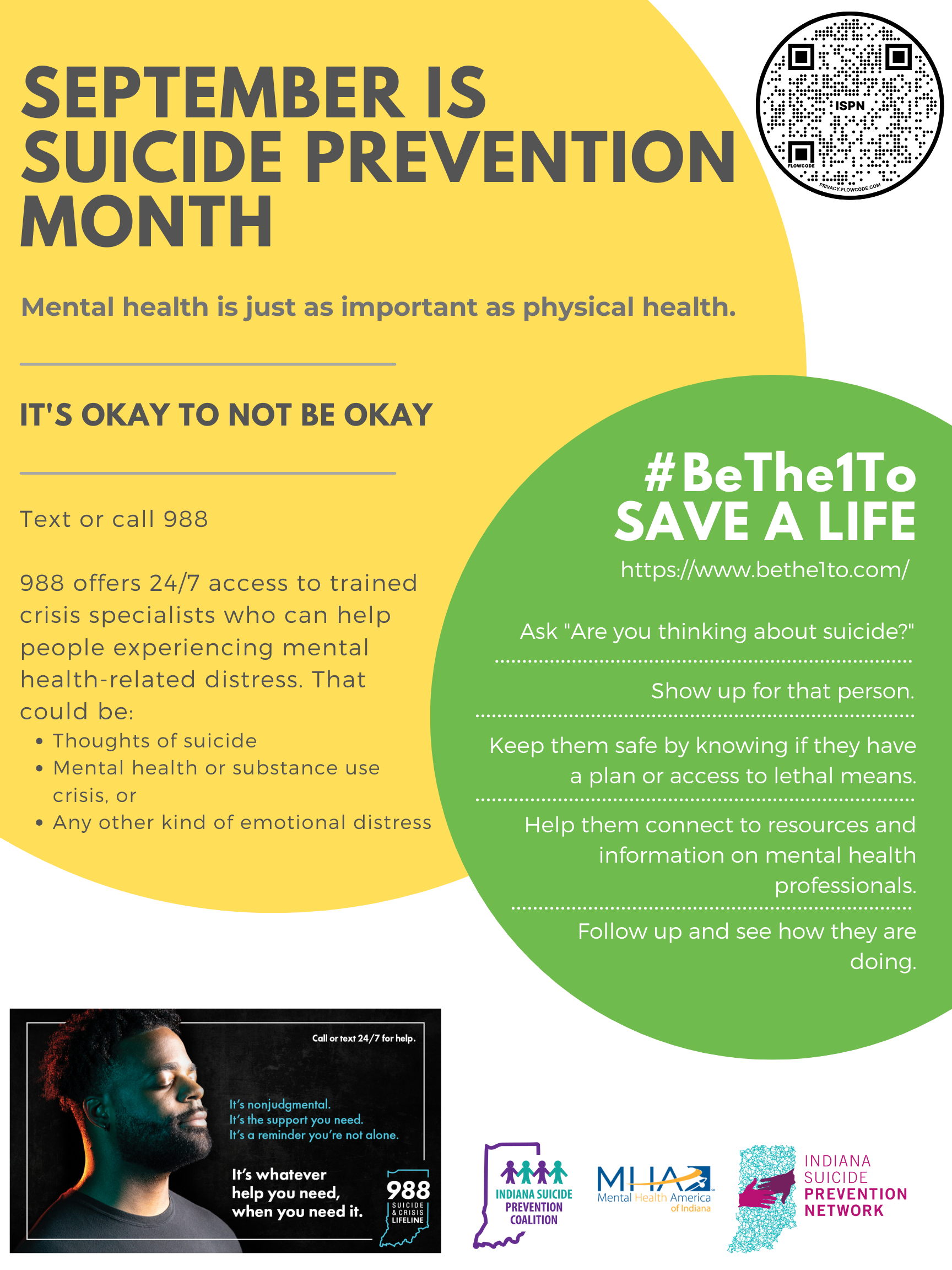 September is Suicide Prevention Awareness Month - Prevent Child Abuse Indiana