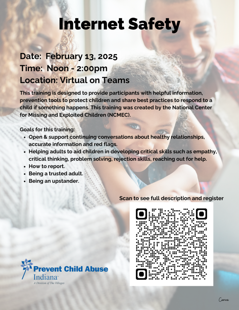 Internet Safety Training - Prevent Child Abuse Indiana