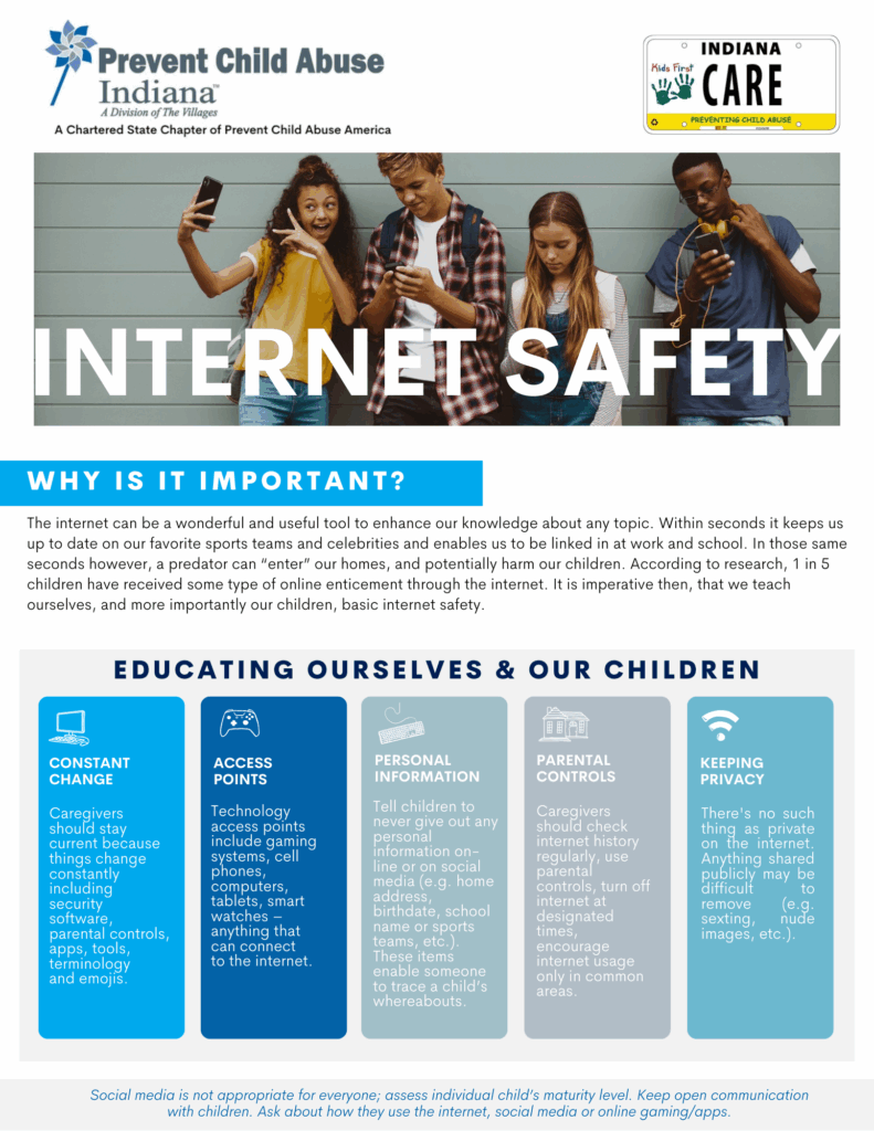 Educational Materials - Prevent Child Abuse Indiana