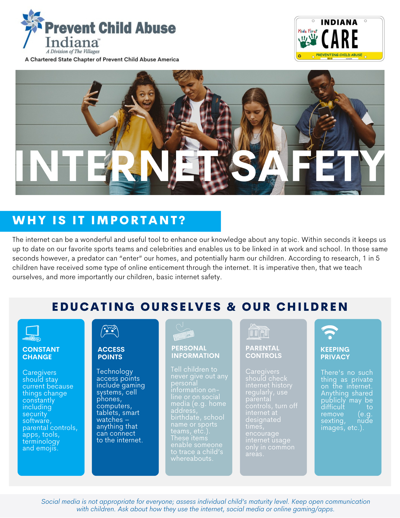Educational Brochures and Materials - Prevent Child Abuse Indiana